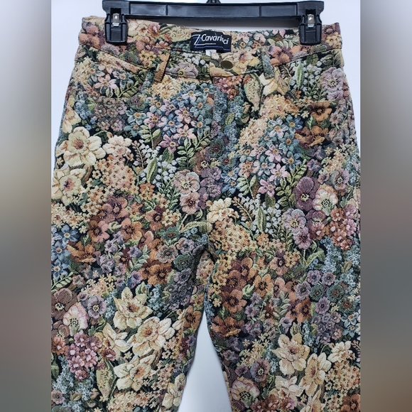 Z. Cavaricci | Pants & Jumpsuits | Vintage Z Cavaricci 8s Jacquard ...